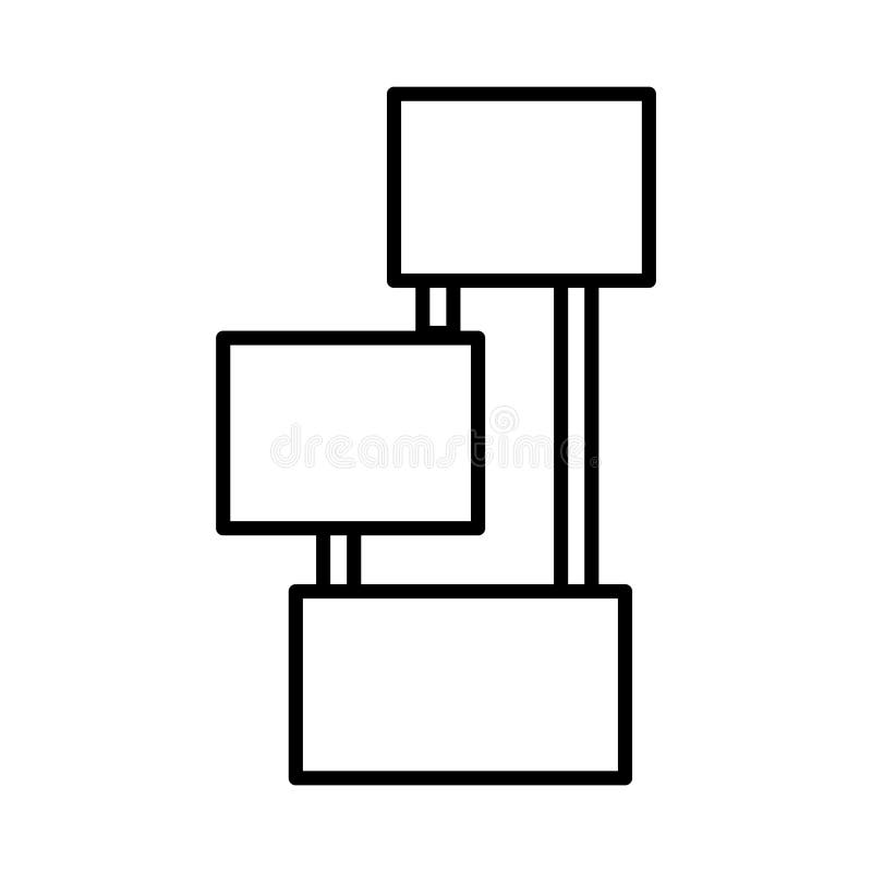 Display Stand Icon Vector Illustration, Stock Vector - Illustration of ...