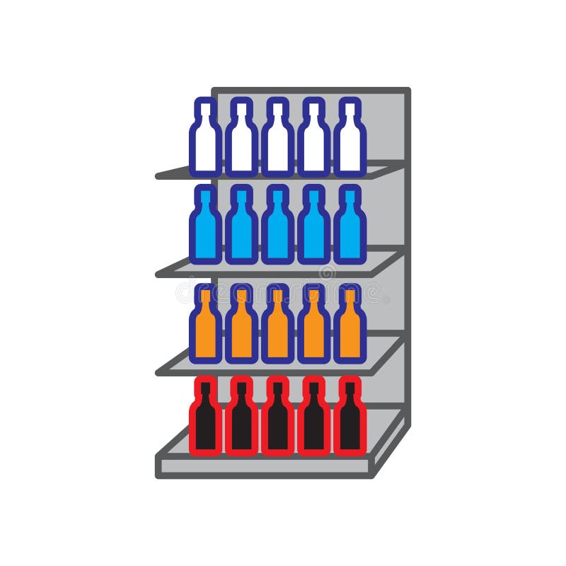 Display Stand Icon Vector Illustration, Stock Vector - Illustration of ...