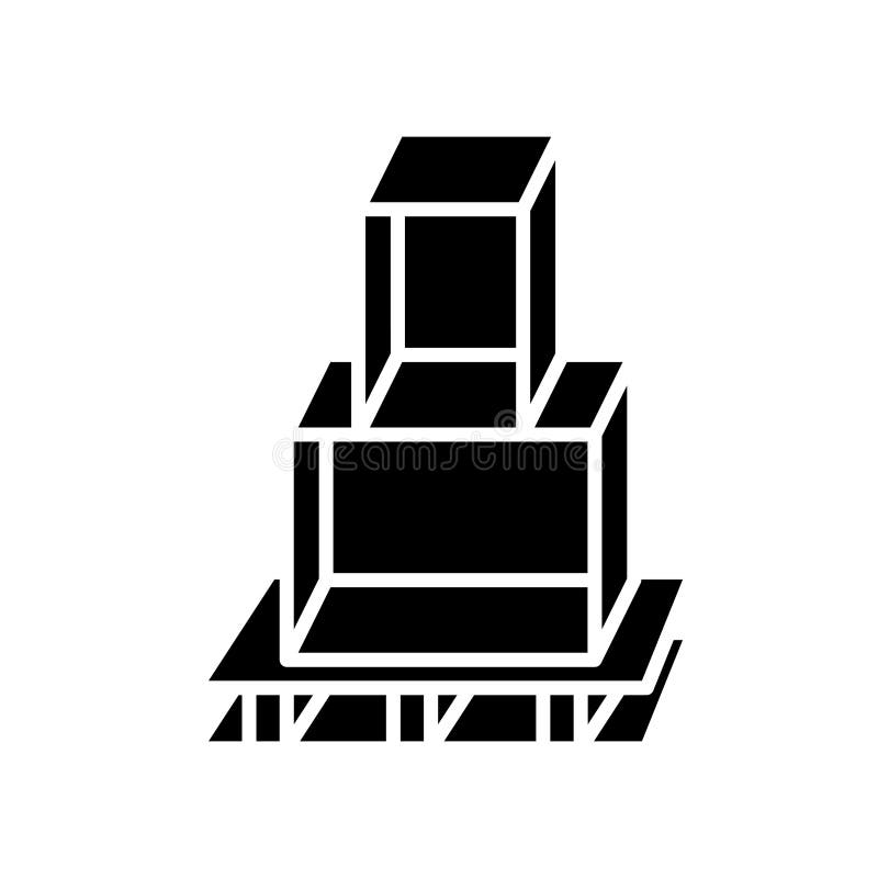 Stand Or Display Icon, Shelf Icon, Vector Illustration Stock Vector ...