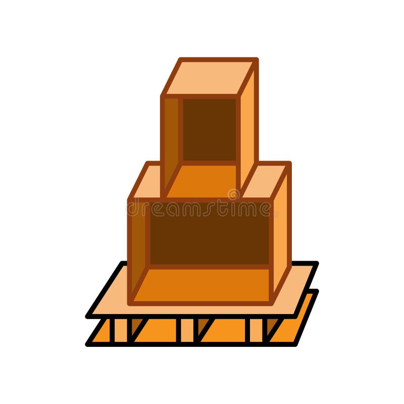 Stand Or Display Icon, Shelf Icon, Vector Illustration Stock Vector ...