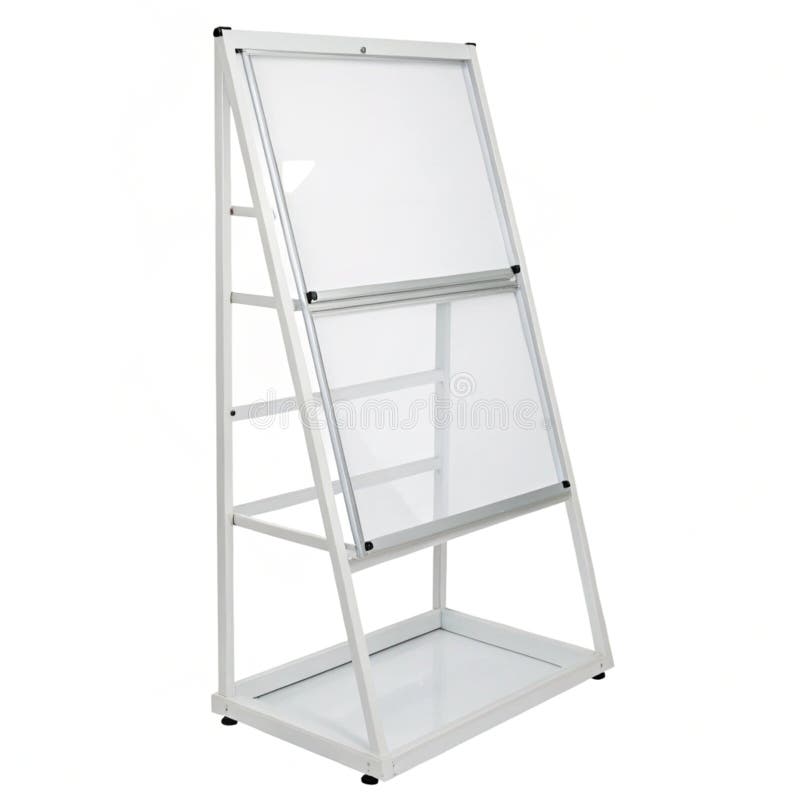 Display Stand Isolated on Transparent Background Stock Illustration ...