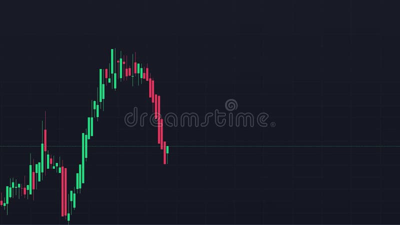 Display of Stock Market Quotes. Stock Market Chart. Business Graph ...