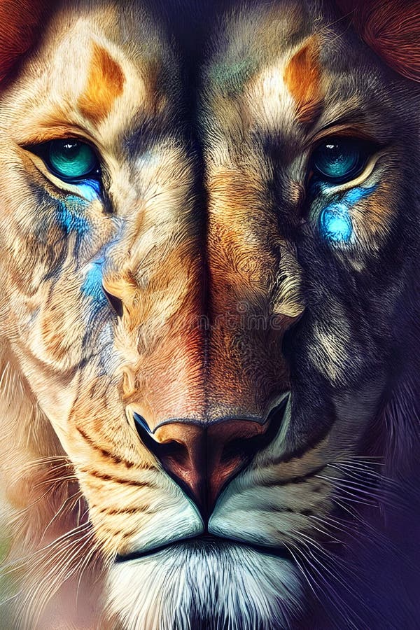 Bring Out the Wild: Images of Lions that Convey Beauty and Life Stock ...