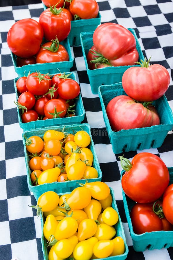 Display of Tomatoes in Boxes Stock Image - Image of tomato, tomatoes ...