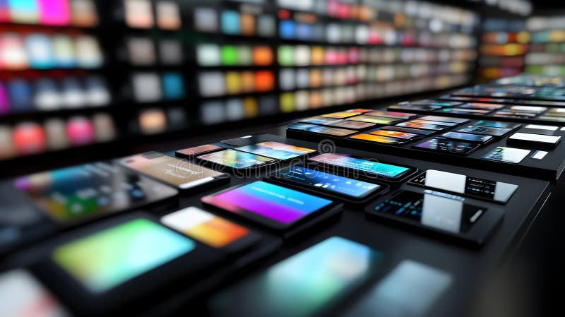 Display Smartphones Template Xiaomi Mi 8 Lite Stock Vector ...