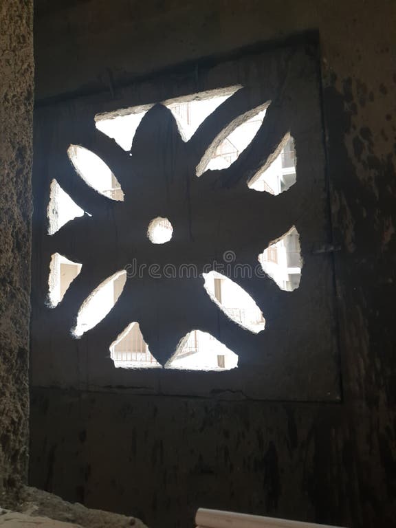 Display of Ventilator Made Up of Rcc in Service Shaft Stock Image ...