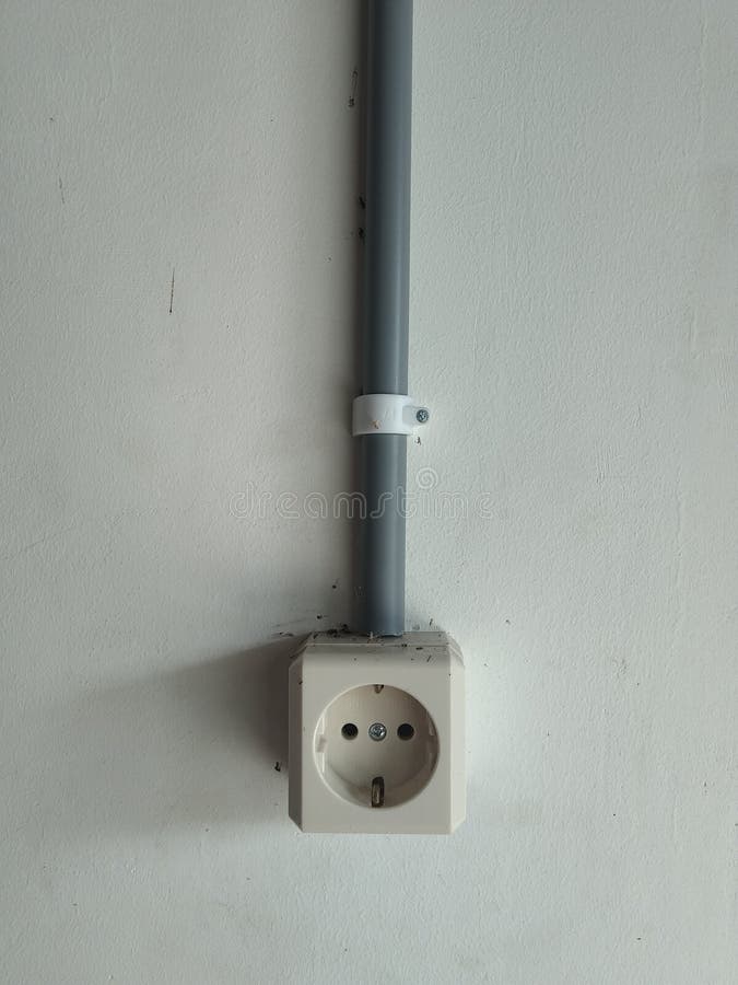 Patch electrical socket stock photo. Image of wheel - 268226448