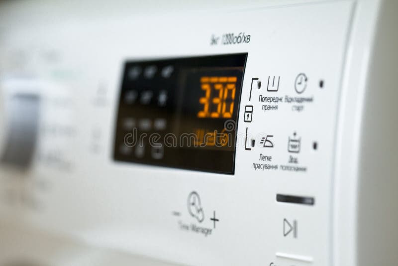 Display washing machine. stock image. Image of sinuts - 94915625