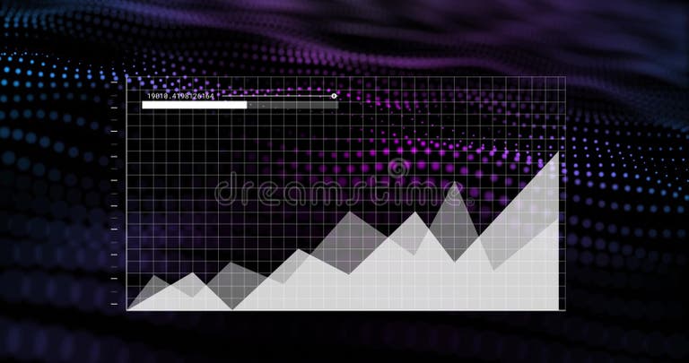 Displaying Grid with Area Chart, Purple Progress Bar and Numeric Label ...
