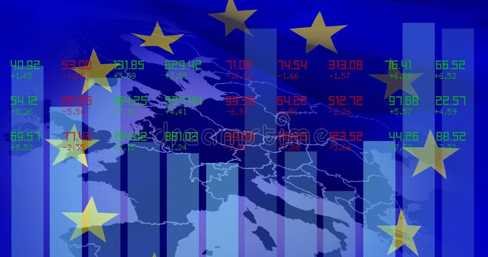 Displaying Map of Europe Overlaid with Bar Charts in Dashboard ...