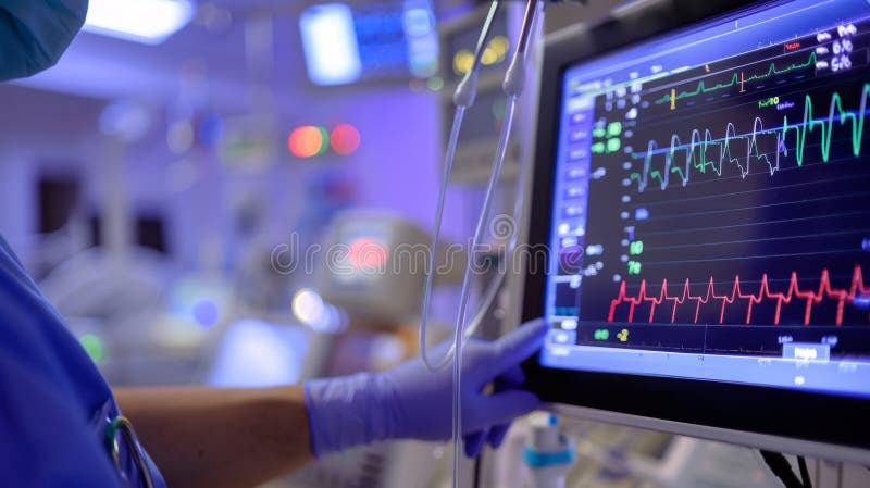 Displaying the Patient S Real-time Heartbeat on the Digital Screen ...