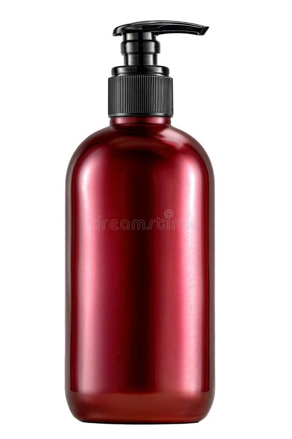Displaying a Salon-size Shampoo or Conditioner Bottle. Stock Photo ...
