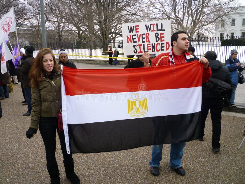 Egyptian Flag - Freedom editorial stock photo. Image of sunny - 19679148