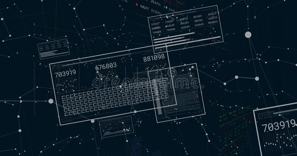 Displaying UI Panel Showing Numeric Values on Keyboard Layout in ...