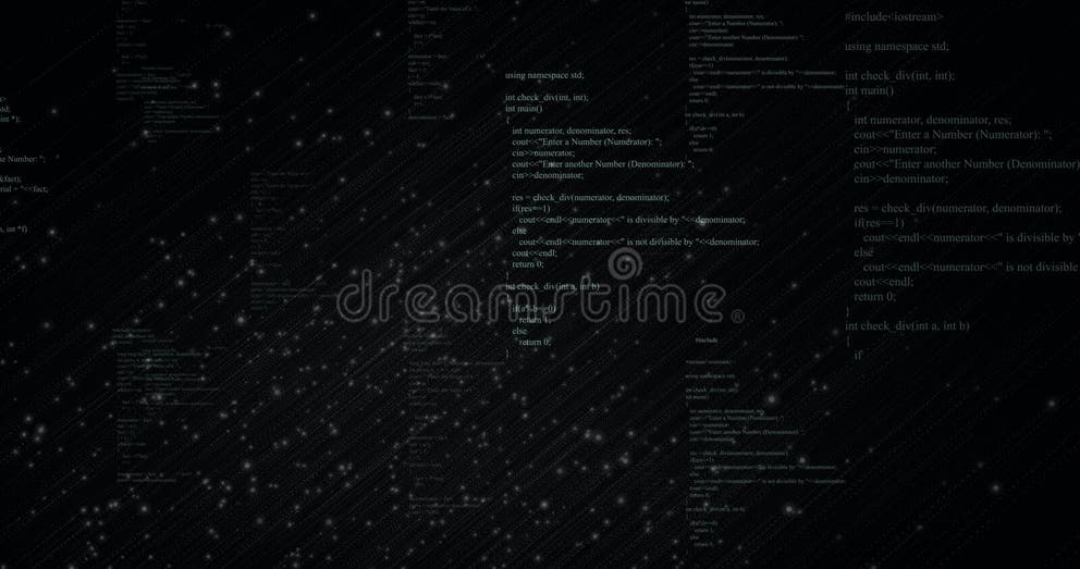 Displaying Vertical C++ Code Blocks Showing Include Directives on ...
