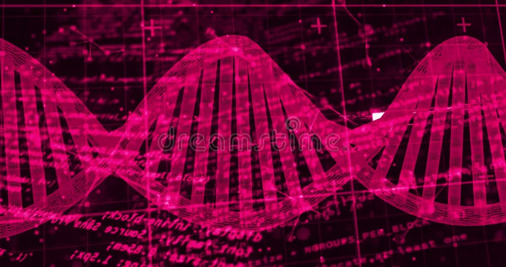 Displaying Wireframe Helix Spanning Grid Overlay, with Schematic ...