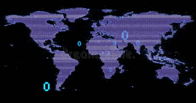 Displaying World Map Flashing Scan-line Noise and Purple Pixels on ...