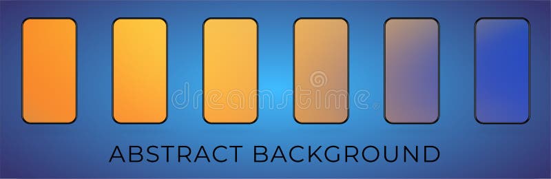 Modern UI Screen Backdrop Vector Illustration. Stock Vector ...
