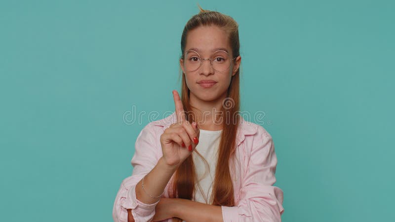Displeased Upset Girl Reacting To Unpleasant Awful Idea Dissatisfied