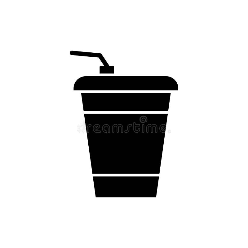 Disposable Cup Icon Vector Design Templates Stock Illustration ...