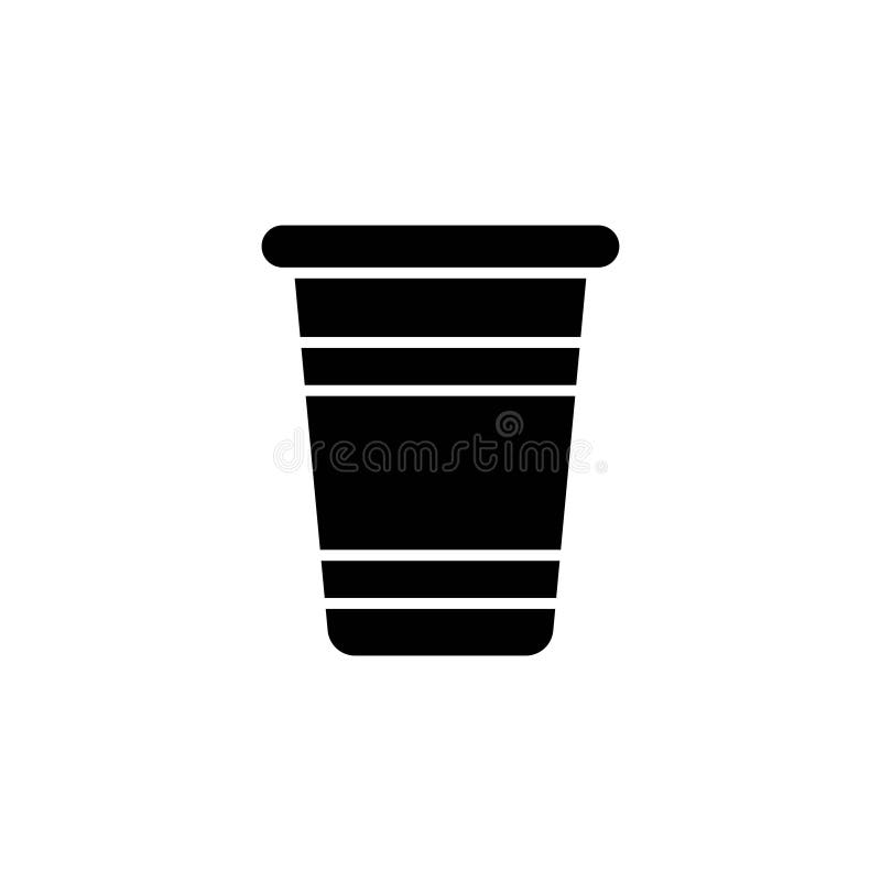 Disposable Cup Icon Vector Design Templates Stock Illustration ...
