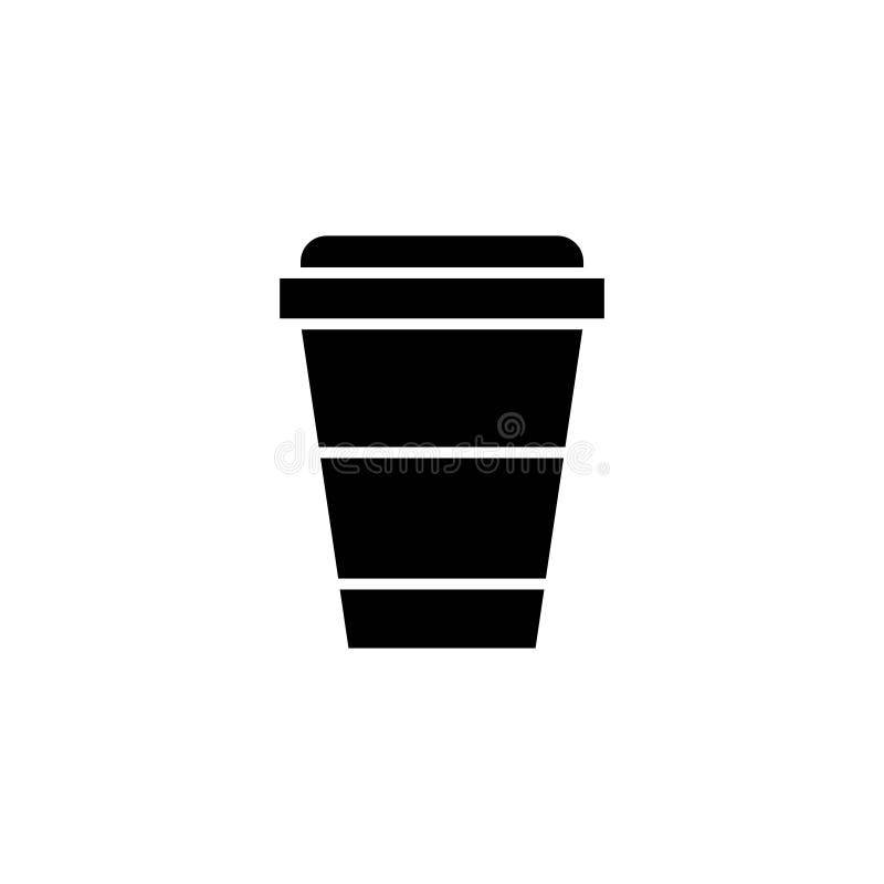 Disposable Cup Icon Vector Design Templates Stock Illustration ...