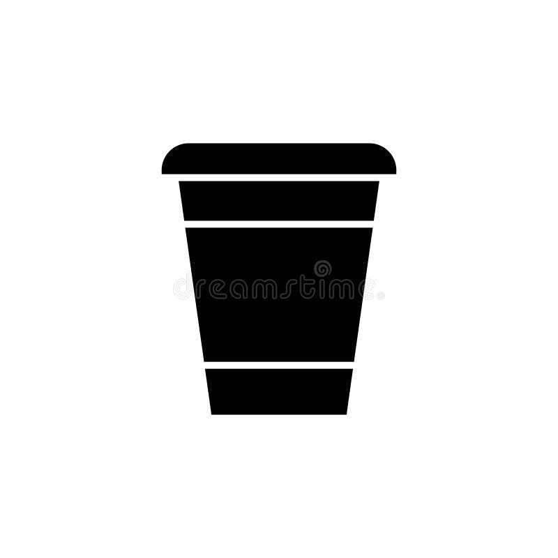 Disposable Cup Icon Vector Design Templates Stock Illustration ...