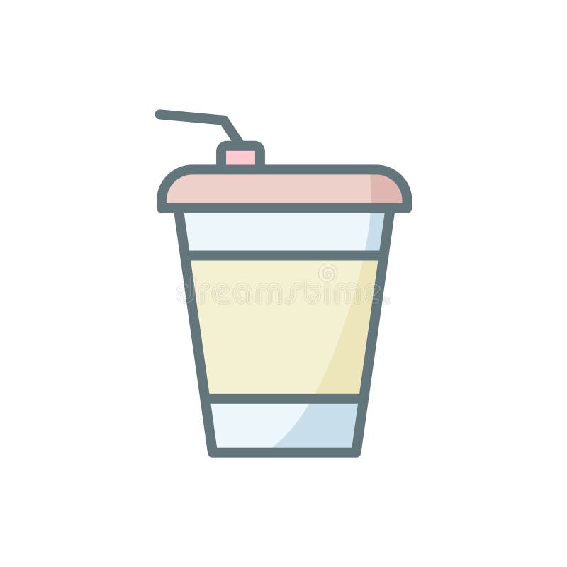 Disposable Cup Icon Vector Design Templates Stock Illustration ...