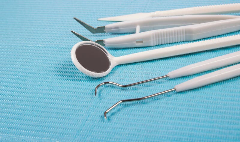 Disposable Dental Instruments. Stock Image - Image of clinic, medicine ...