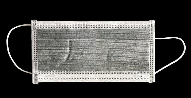 Disposable Face Mask with Cabon Filter Stock Photo - Image of carbon ...