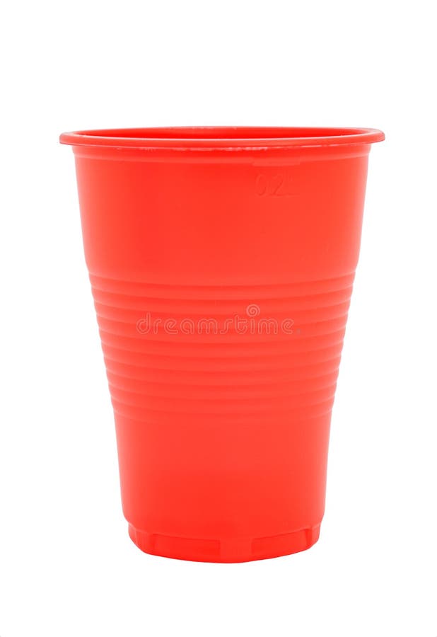 Disposable plastic glass stock photo. Image of food, utensils - 23075206