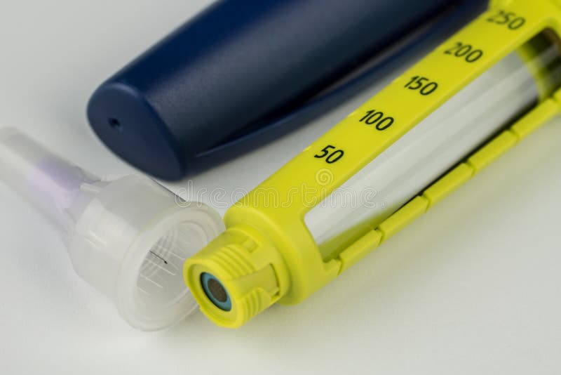 Disposable Insulin Injector Stock Image - Image of plastic, disposable ...