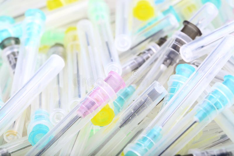 Disposable Medical Articles. Stock Image - Image of close, prescribed ...