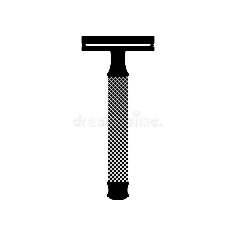 Disposable Razor Black and White Icon Design Element on Isolated White ...