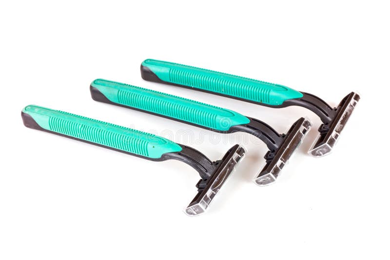 The disposable razor stock photo. Image of blade, hygiene - 86889684