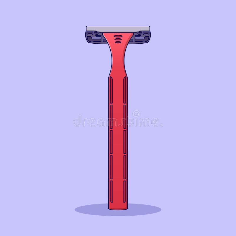 Disposable Razor Vector Icon Illustration. Shaving Tools Vector Stock ...