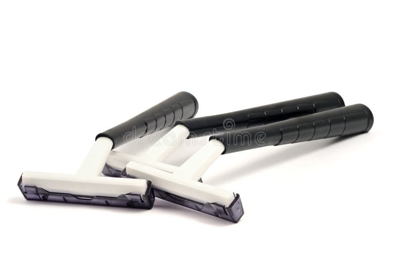 Disposable safety razor stock image. Image of cosmetics - 46594521