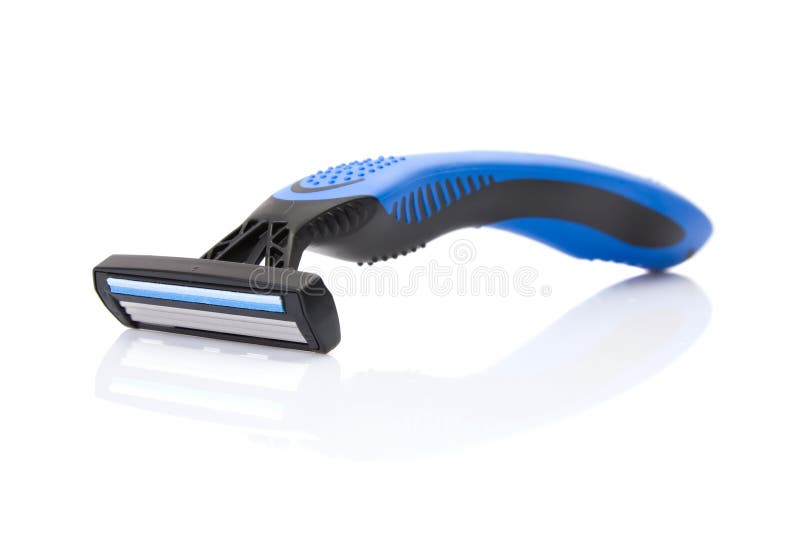 Man shaving razor. stock image. Image of masculine, masculinity - 76112143