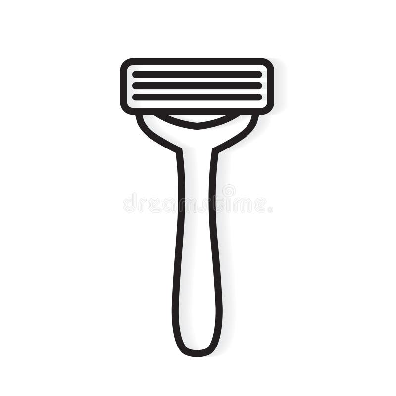 Disposable Shaving Razor Icon Stock Vector - Illustration of accessory ...