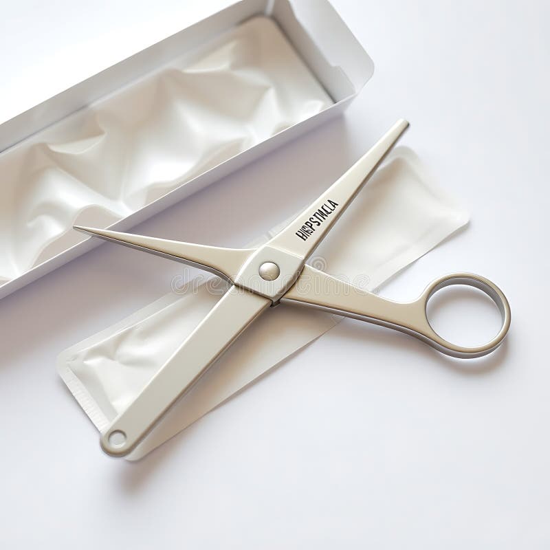 A Disposable Surgical Scalpel with a Sharp, Sterile Blade in Its ...