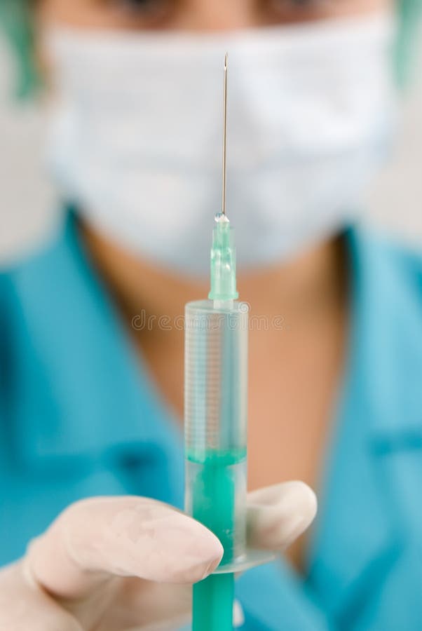 Intramuscular injection stock photo. Image of fingers - 6970082
