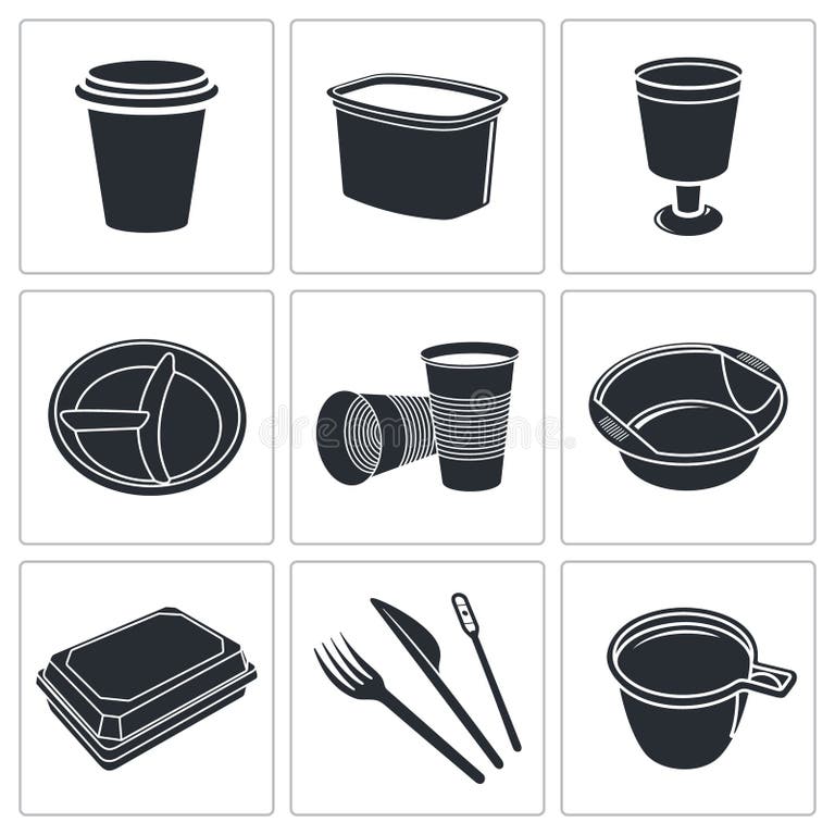Ware Icons Collection Stock Illustrations – 457 Ware Icons Collection ...