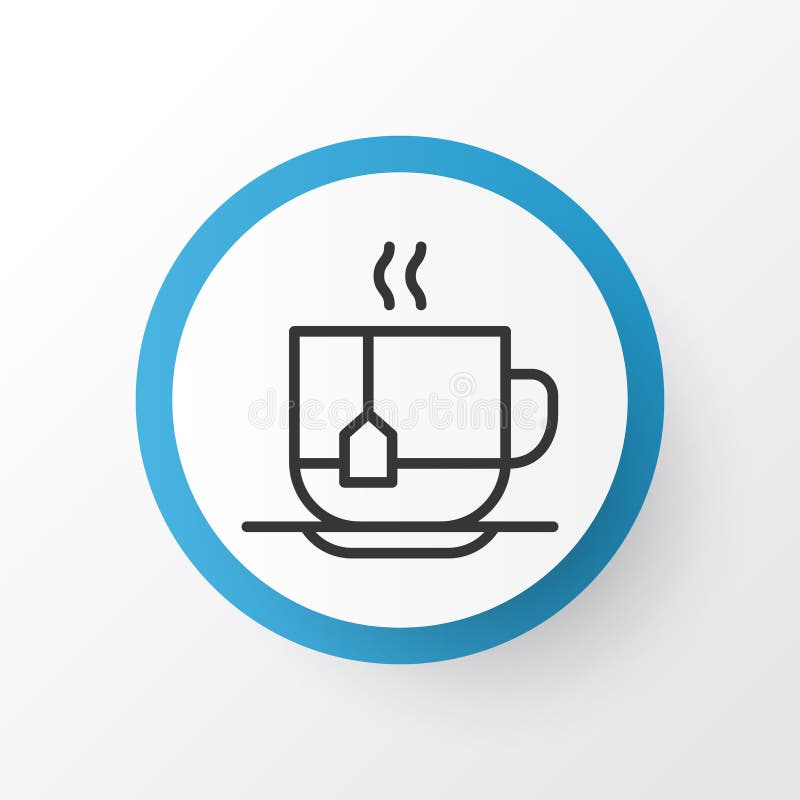 Disposable Tea Icon Symbol. Premium Quality Hot Drink Element in Trendy ...
