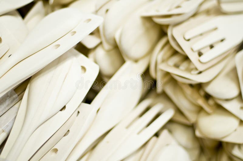 Disposable utensils stock image. Image of knife, tools - 4152071