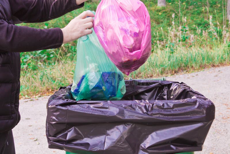 Dispose of garbage stock photo. Image of environment - 34240556