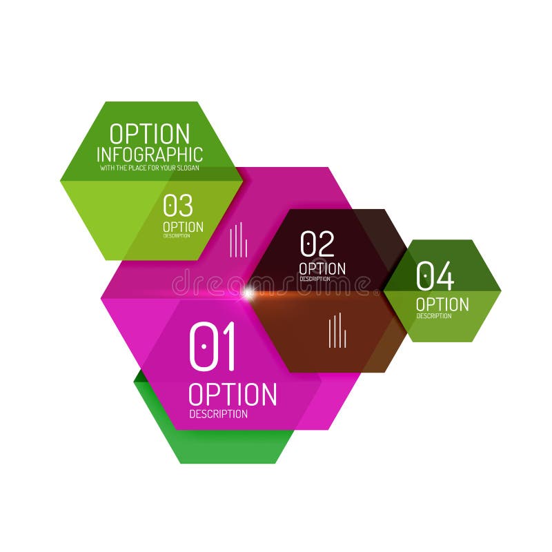 Disposiciones De La Bandera De Infographic Ilustración del Vector ...