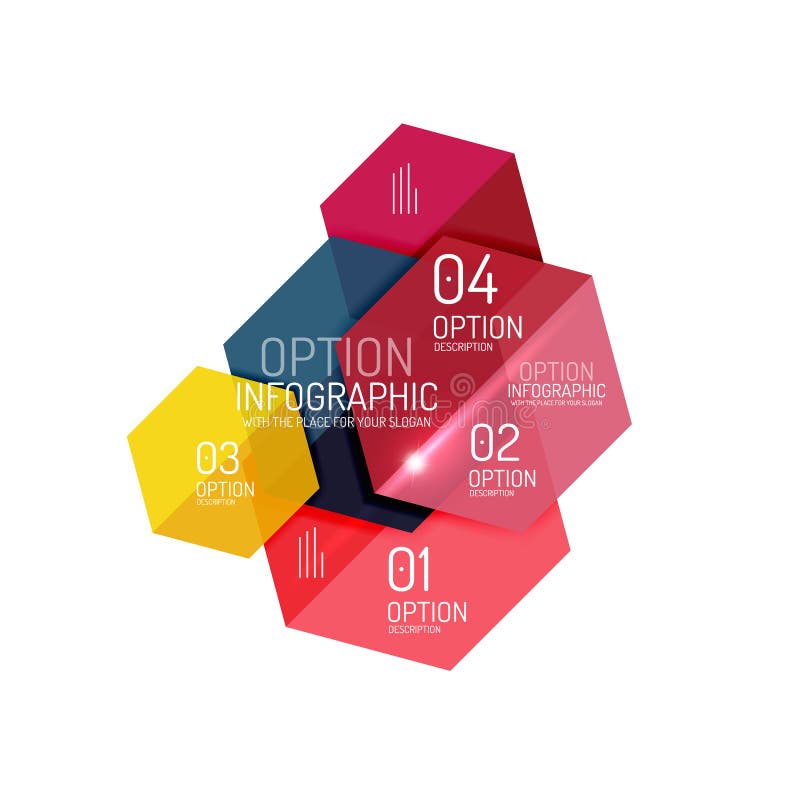 Disposiciones De La Bandera De Infographic Ilustración del Vector ...