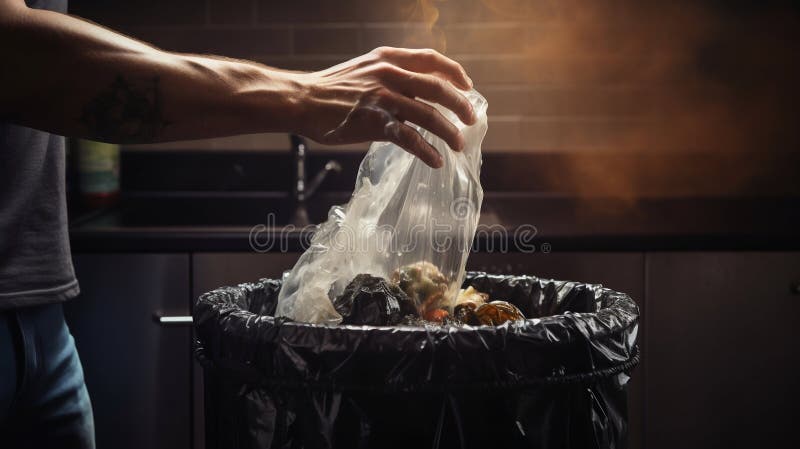 Disposing of Waste Responsibly. Generative Ai Stock Illustration ... Disposing of Waste Responsibly. Generative Ai Stock Illustration ...