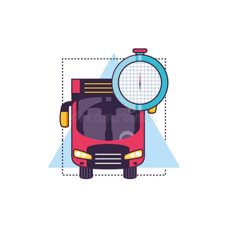 Dispositivo Guía De Brújula Con Bus Stock de ilustración - Ilustración de oeste, creatividad ...