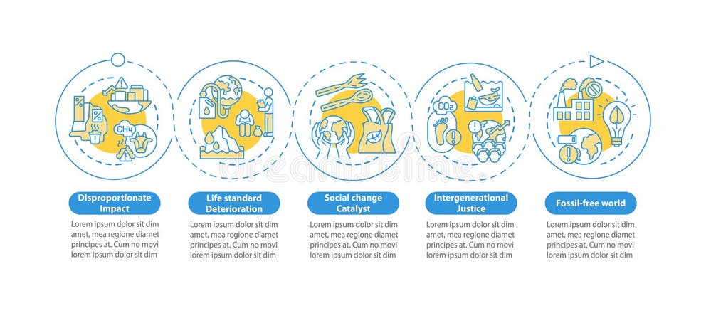 Disproportionate Impact Vector Infographic Template Stock Vector ...